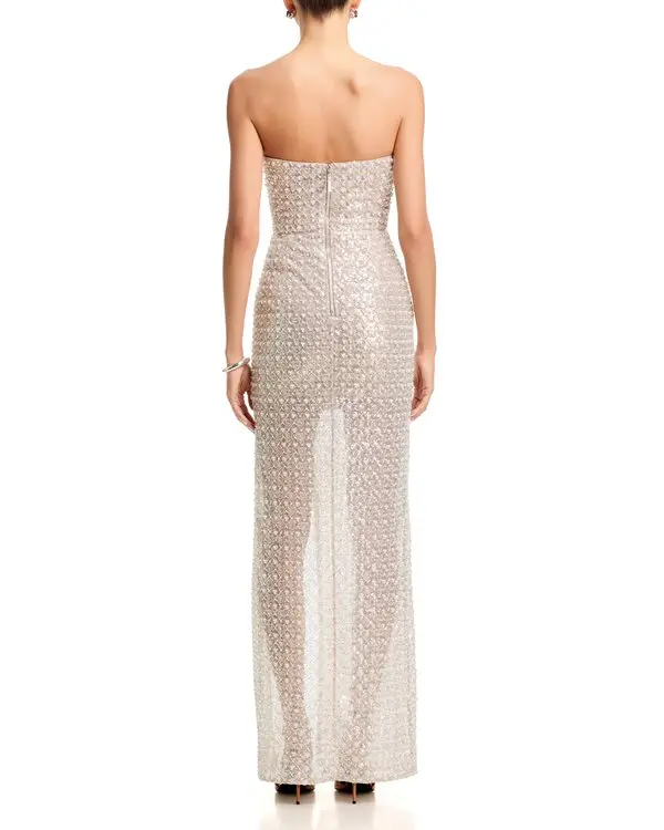 BRONX AND BRONCO Allegra Pearl Veronica Maxi Dress