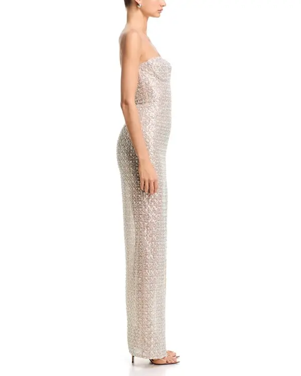 BRONX AND BRONCO Allegra Pearl Veronica Maxi Dress