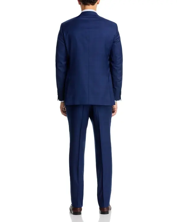 Peter Millar Classic Fit Flynn Tonal Plaid Wool Suit