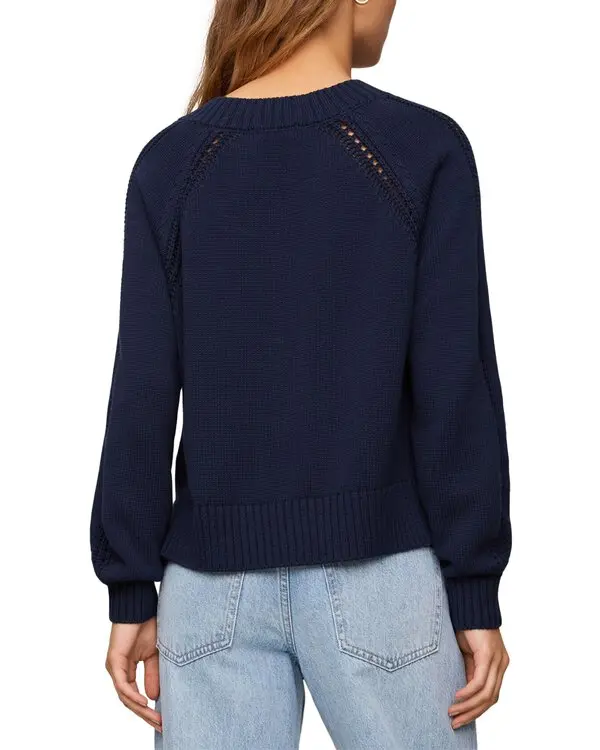 Z Supply Stratton V Neck Sweater - Eclipse