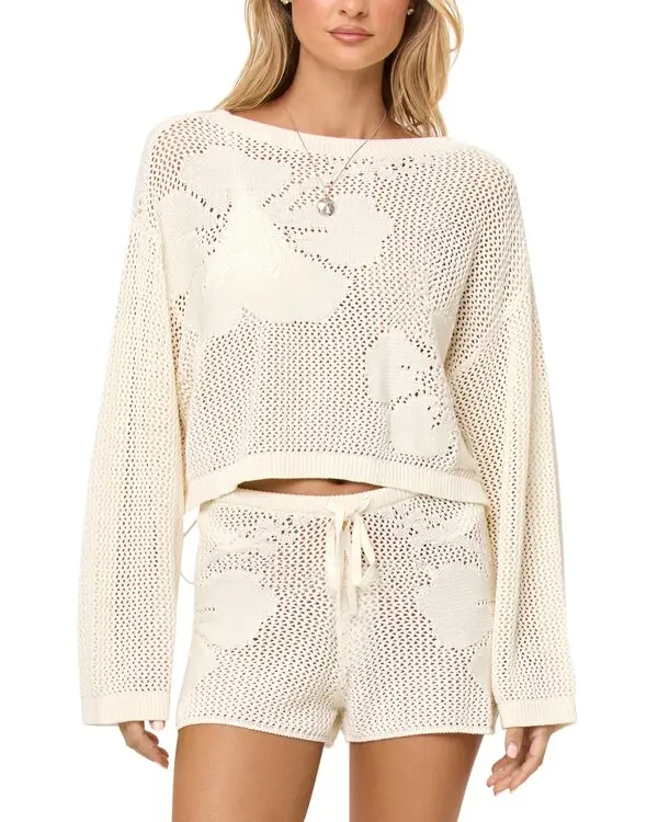 L*Space Island Time Shorts - Cream