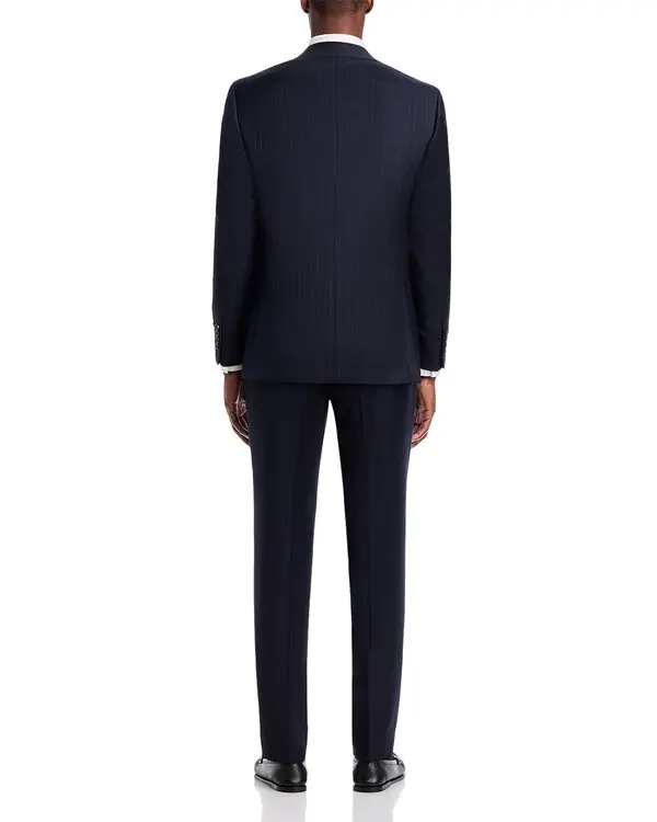 Canali Sienna Banker Stripe Regular Fit Suit