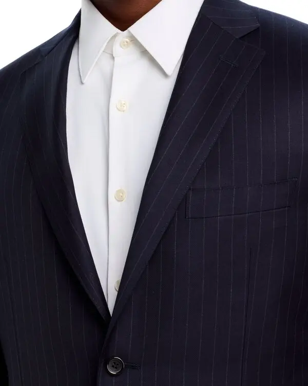 Canali Sienna Banker Stripe Regular Fit Suit