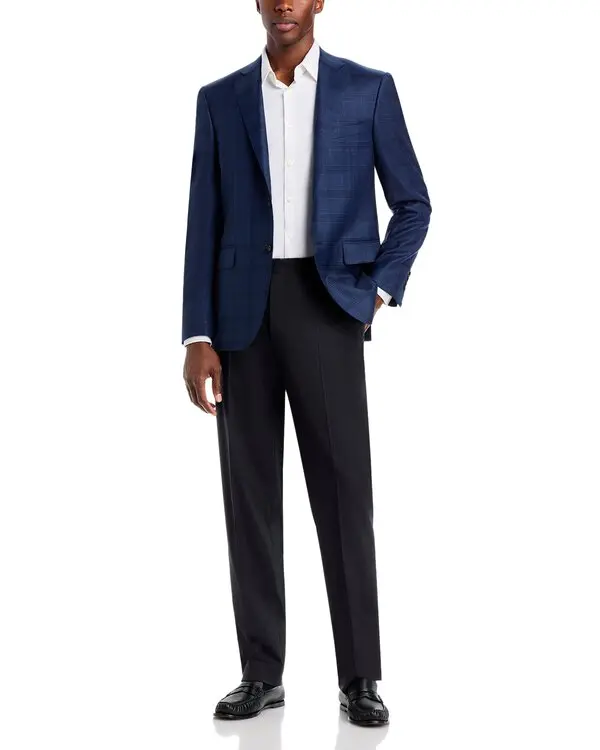 Canali Sienna Tonal Plaid Regular Fit Sport Coat