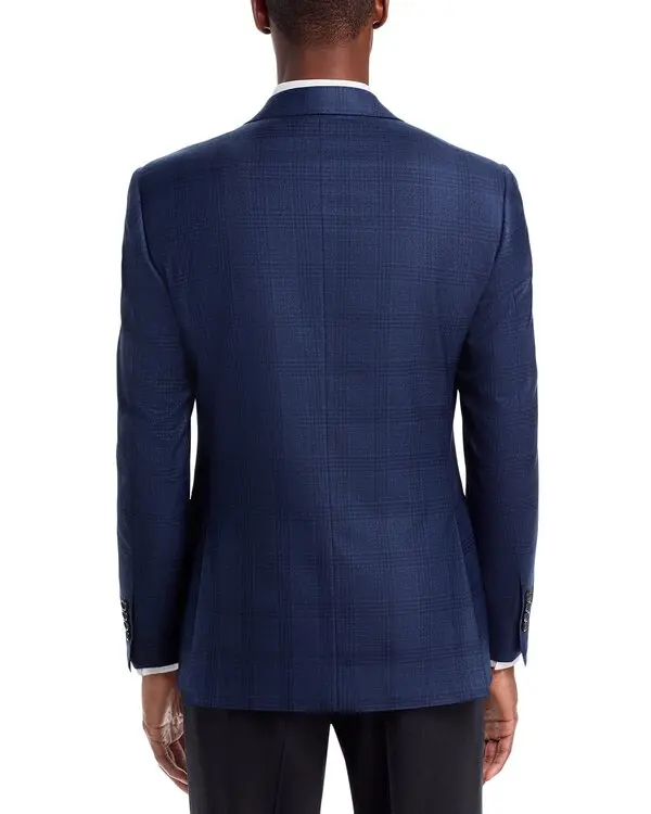 Canali Sienna Tonal Plaid Regular Fit Sport Coat