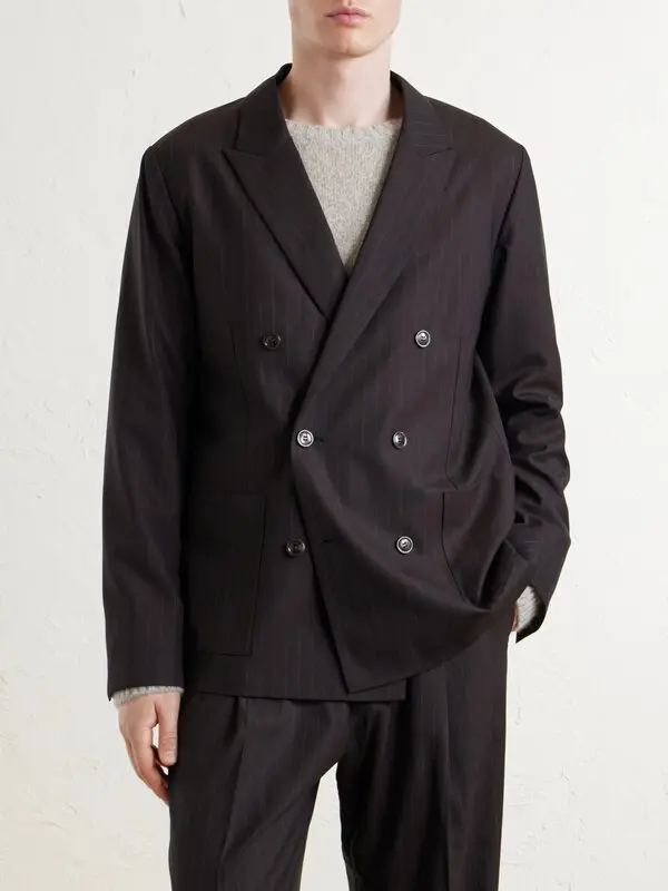 Nn07 Jordin 10037 Double-breasted Recycled Blazer