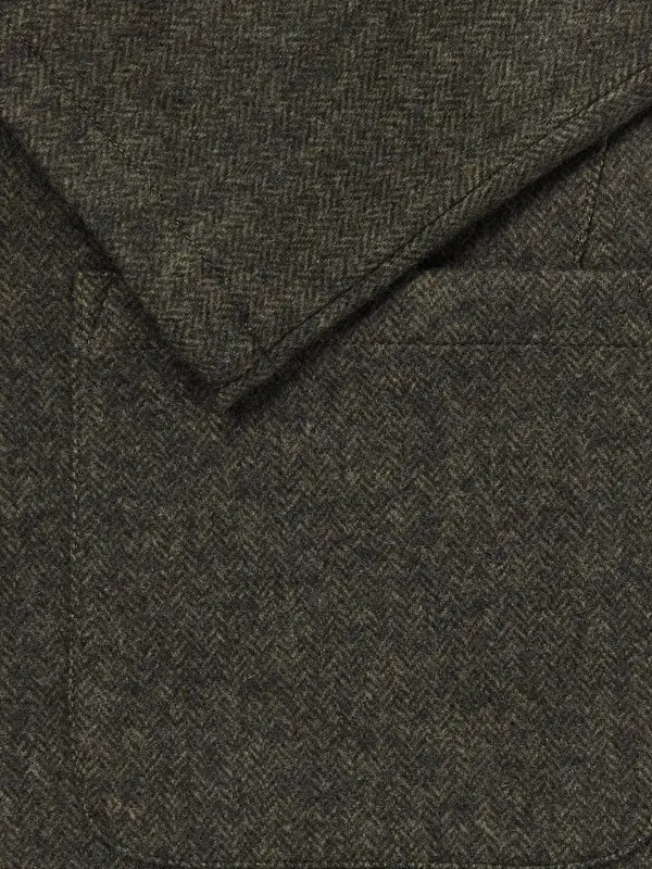 Massimo Alba Florida Herringbone Wool And Cashmere-blend Blazer