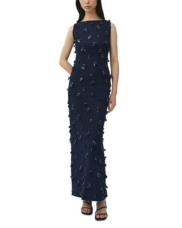Simkhai Claudia Embellished Maxi Dress - Midnight