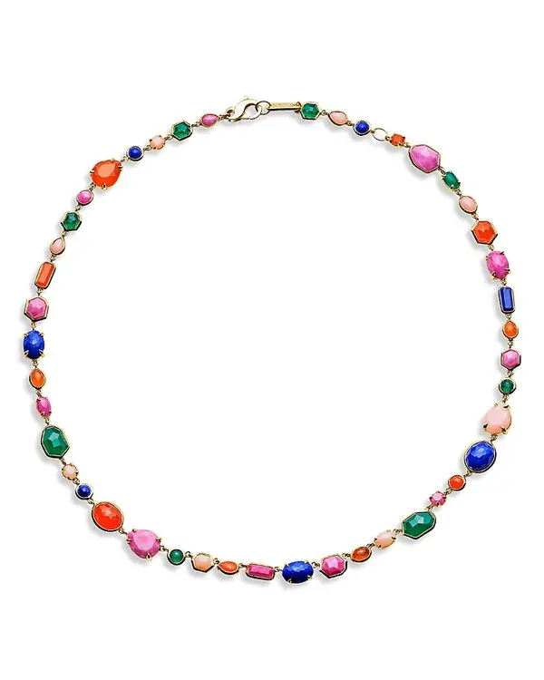 Ippolita 18k Yellow Multi Gemstone Necklace - Gold