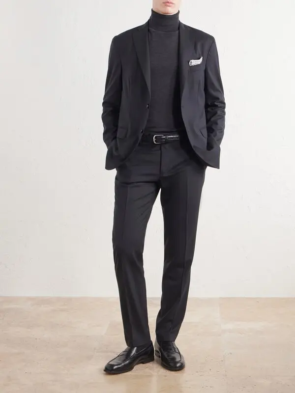 Boglioli Straight-leg Wool Suit Trousers