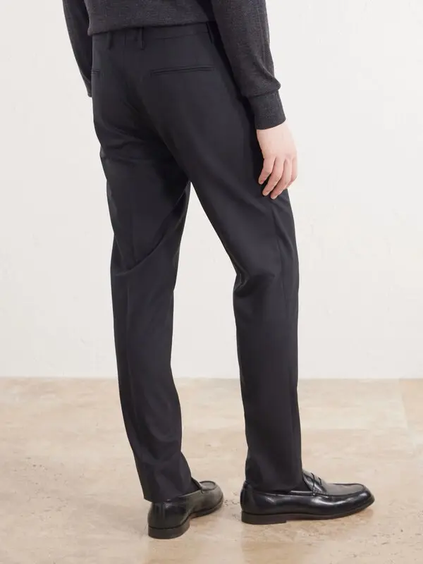 Boglioli Straight-leg Wool Suit Trousers