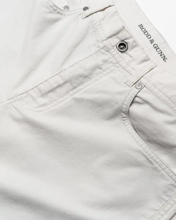 Rodd & Gunn Straight Fit Denim Jeans - Coconut