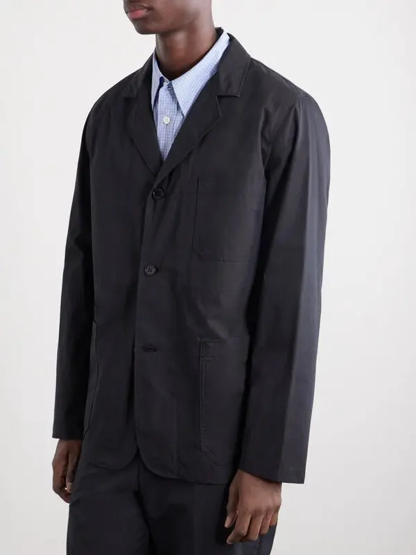 A.p.c. Phil Organic Cotton-gabardine Blazer