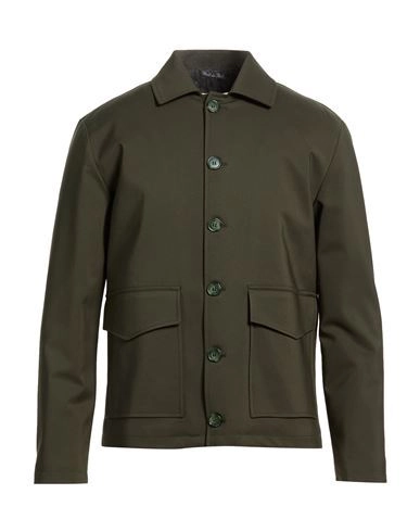 EXTE Military Cotton Blend Jacket - Green