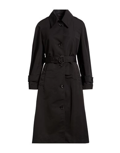 MOORER Overcoat & Trench Coat Size Polyester - Black