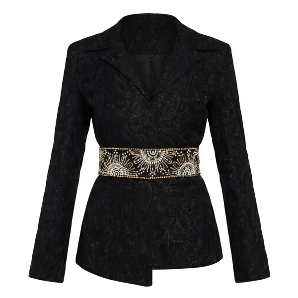 INTERNATIONAL APPEAL Paisley Blazer