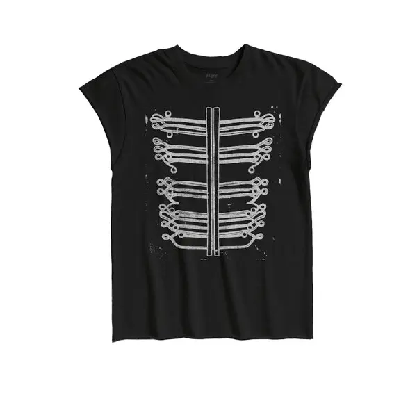 OTHER UK The Napoleon Rocker Tee - Black