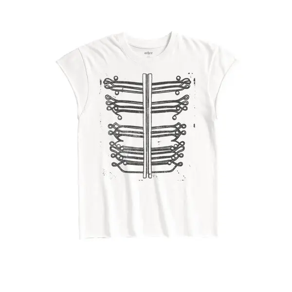 OTHER UK Napoleon Rocker Tee Vintage - White