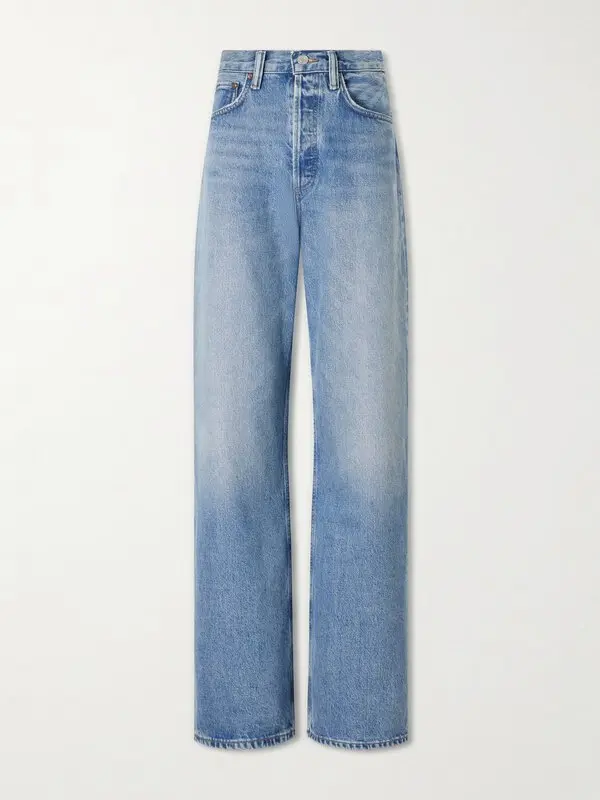 AGOLDE Vintage Loose High-rise Straight-leg Jeans