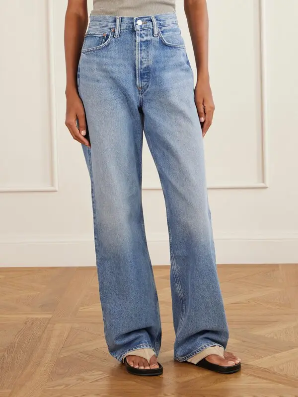 AGOLDE Vintage Loose High-rise Straight-leg Jeans
