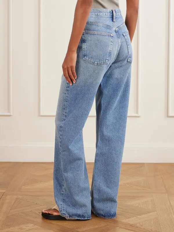 AGOLDE Vintage Loose High-rise Straight-leg Jeans