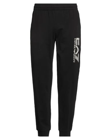 EA7 Pants Size Cotton - Black