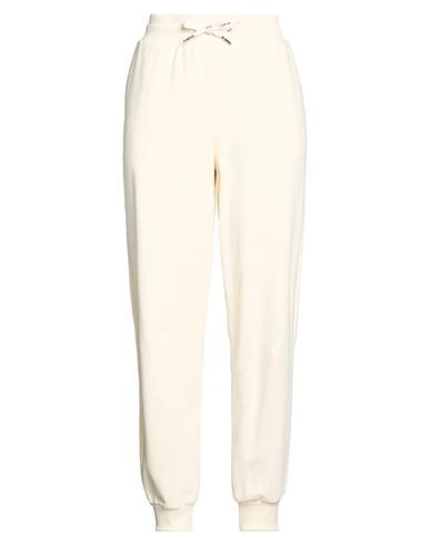 Armani Exchange Cotton French Terry Track Pants - Cream