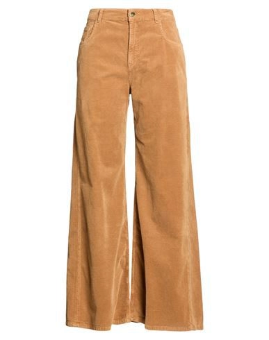 KAOS Wide-leg Corduroy Pants - Beige