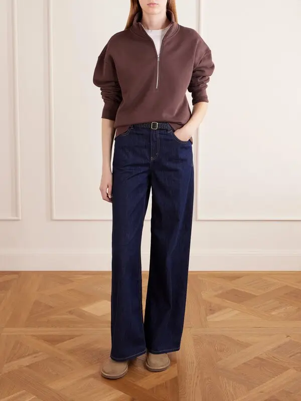 Studio Nicholson Thalen Cotton-jersey Fleece Sweatshirt