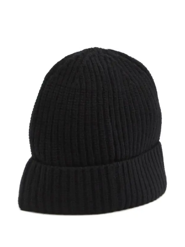 Stone Island Logo Wool Beanie