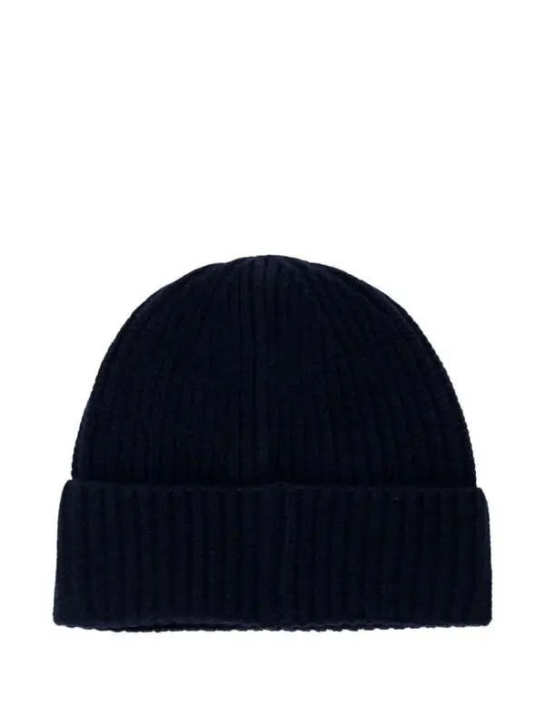 Stone Island Logo Wool Beanie