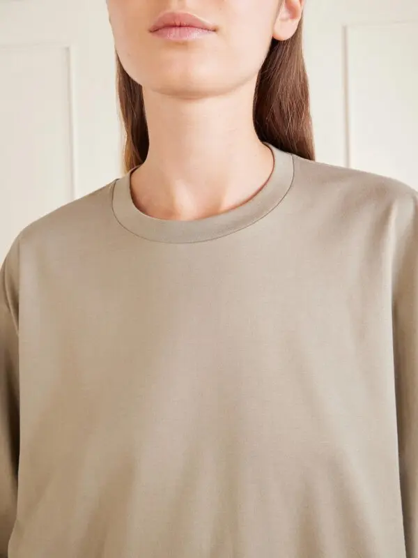 SSSTEIN Cotton Long Sleeve T-shirt