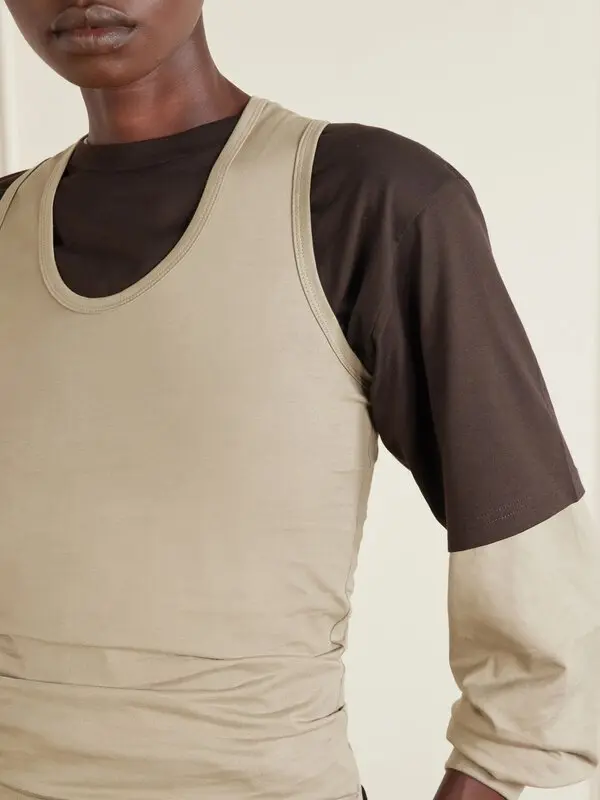 SSSTEIN Cotton Long Sleeve T-shirt