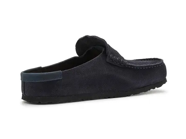 BIRKENSTOCK Naples Wrapped Clog- Suede Clog/mule Shoes Midnight