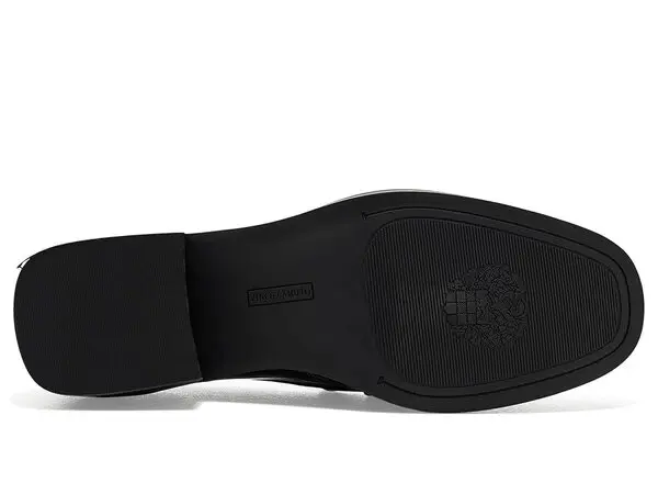 Vince Camuto Eshnie Embossed Block Heel Loafers - Black
