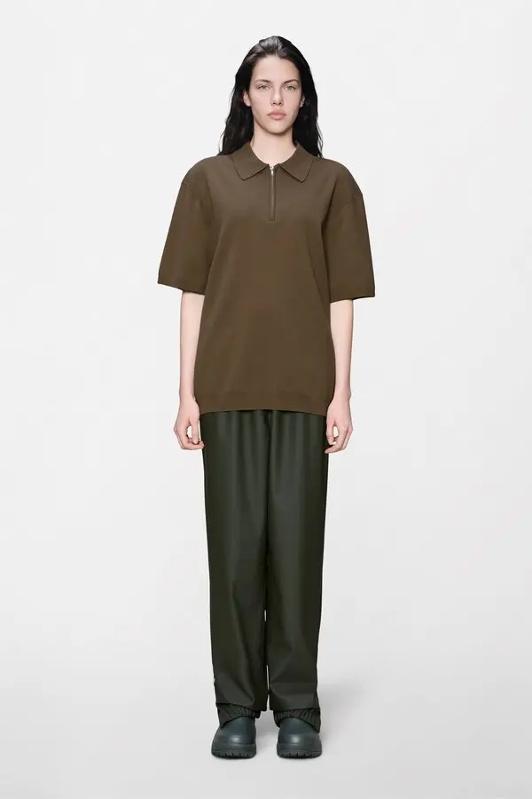Rains Short Sleeve Polo - Splinter