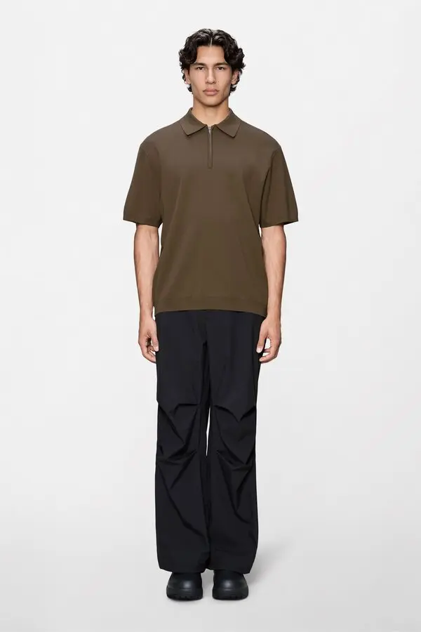 Rains Short Sleeve Polo - Splinter