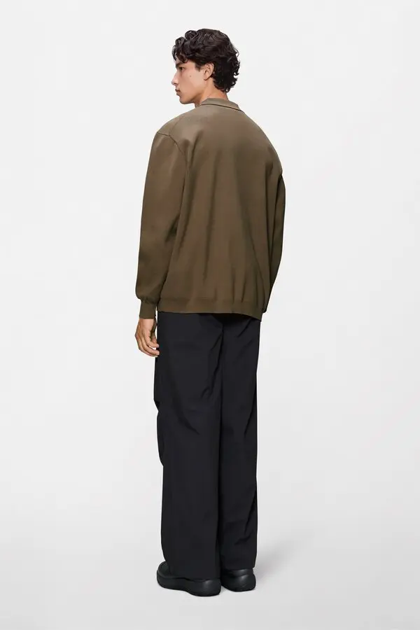 Rains Long Sleeve Polo