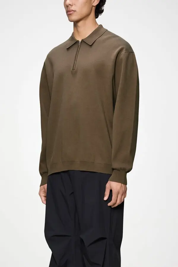 Rains Long Sleeve Polo