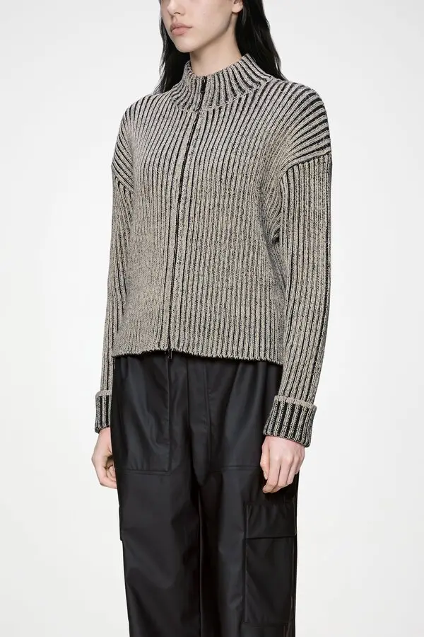 Rains Sapa Knit W Zip Cardigan