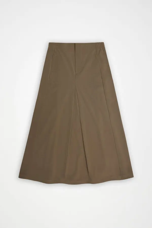 Rains Maxi Skirt In Technical Stretch Fabric