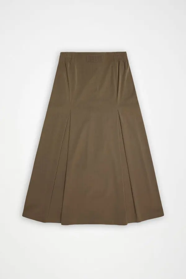 Rains Maxi Skirt In Technical Stretch Fabric