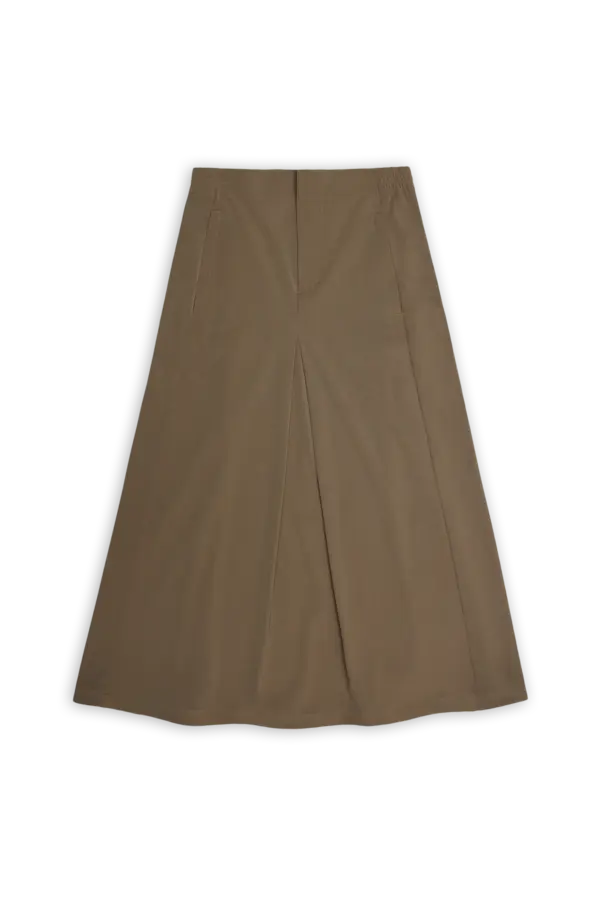 Rains Maxi Skirt In Technical Stretch Fabric