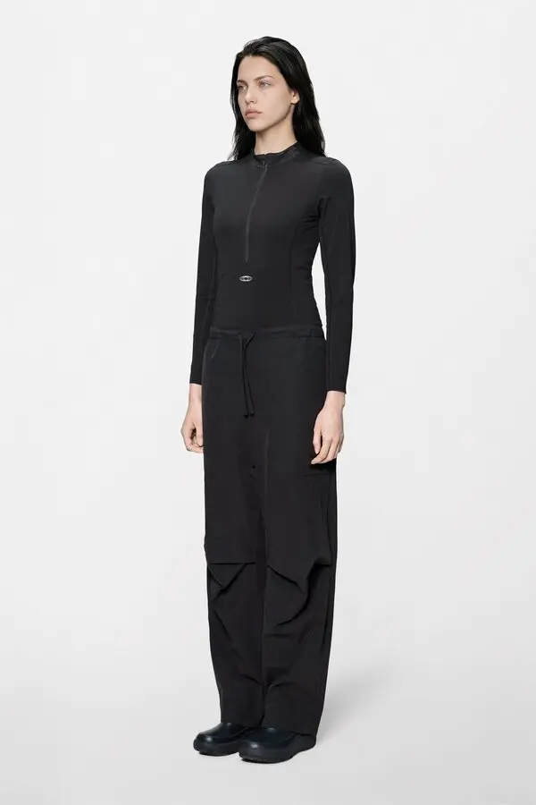 Rains Lightweight Woven Wide-leg Pants