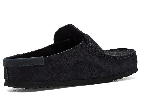 BIRKENSTOCK Naples Wrapped Clog- Suede Clog Shoes Midnight