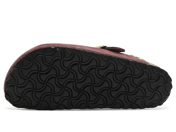 BIRKENSTOCK Boston Clog Suede Shoes With Rivet Detailing - Red