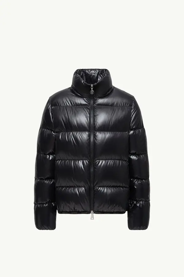 Moncler Abbadia Short Down Jacket - Black