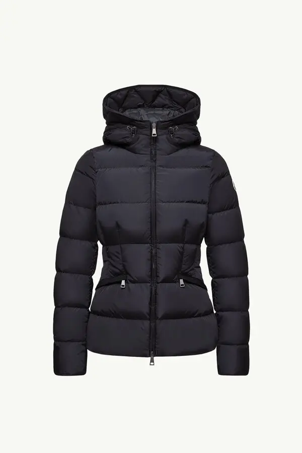 Moncler Avoce Hooded Short Down Jacket - Blue