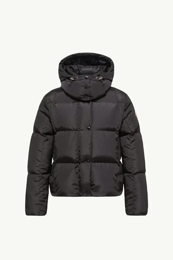 Moncler Castlenew Hooded Down Jacket - Black