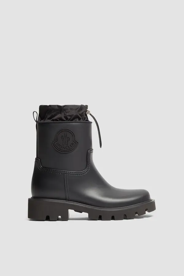 Moncler Kickstream Rain Boots - Black